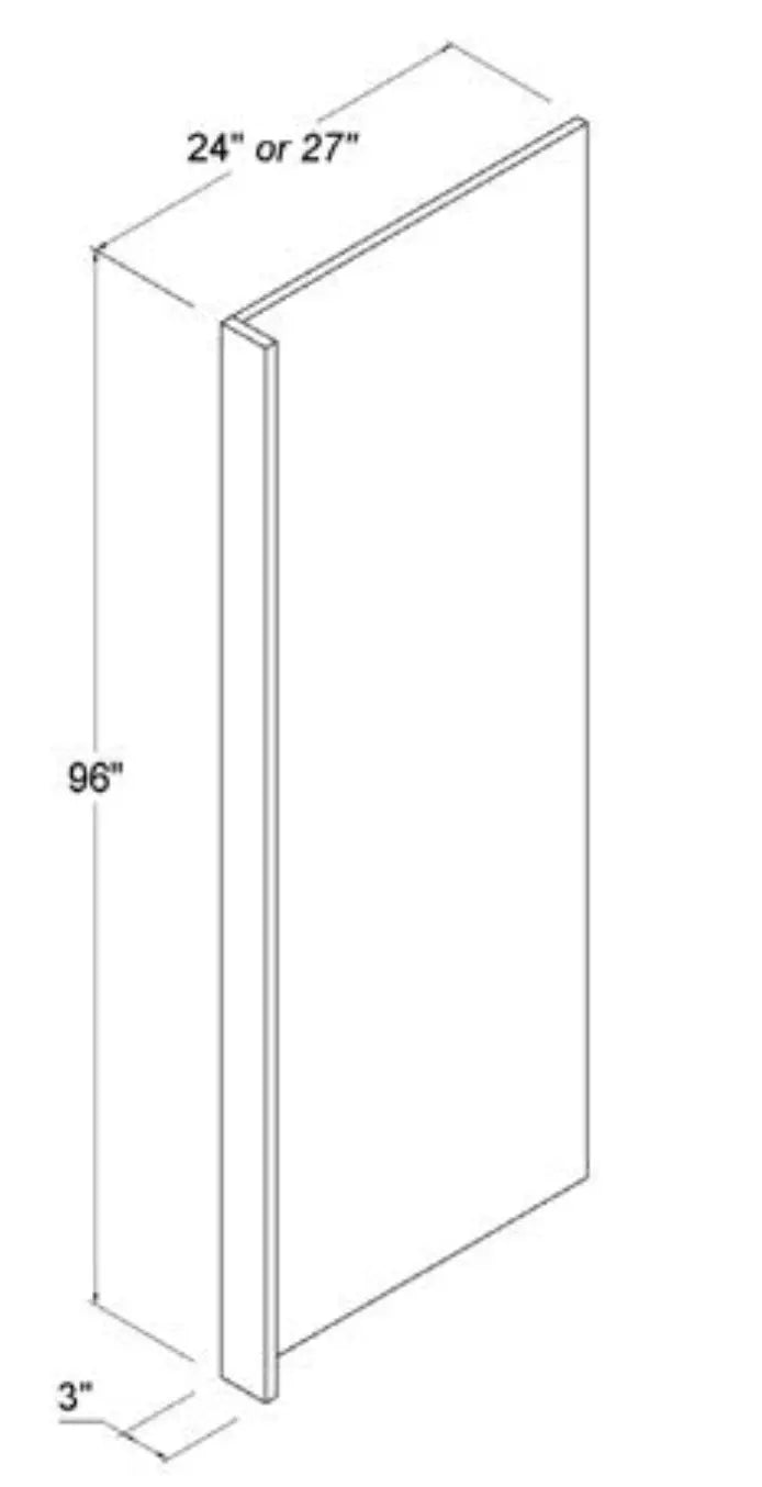 Refrigerator Side Panel - Modern Lite - Cabinet Sales Center