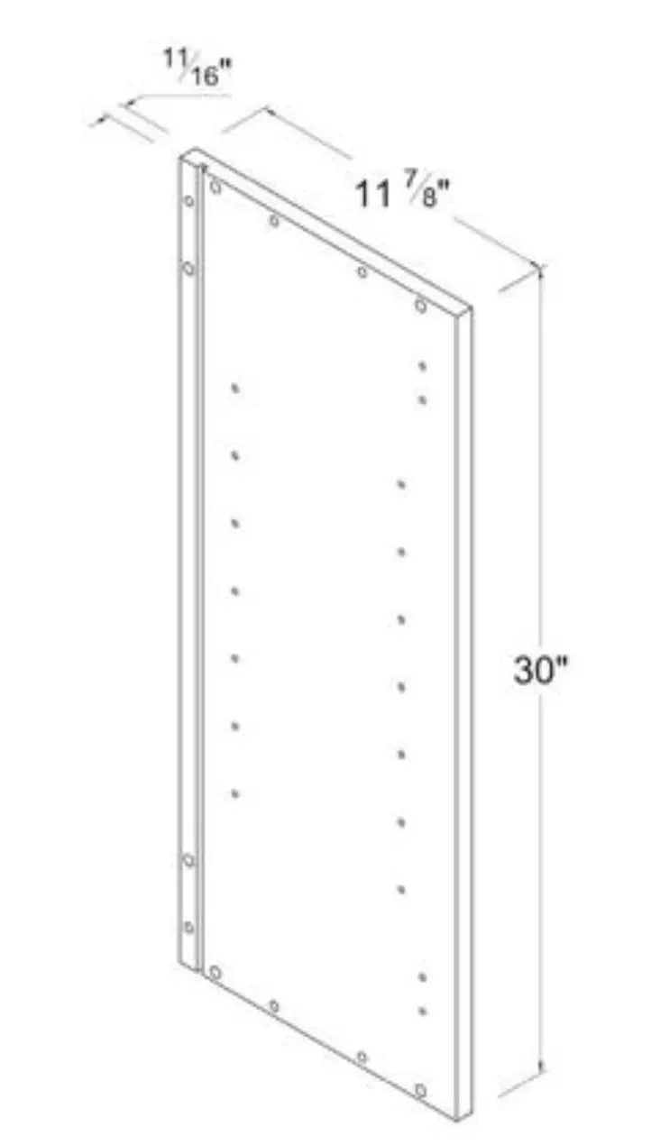 Finished Wall Side Panel - Modern Lite - Cabinet Sales Center
