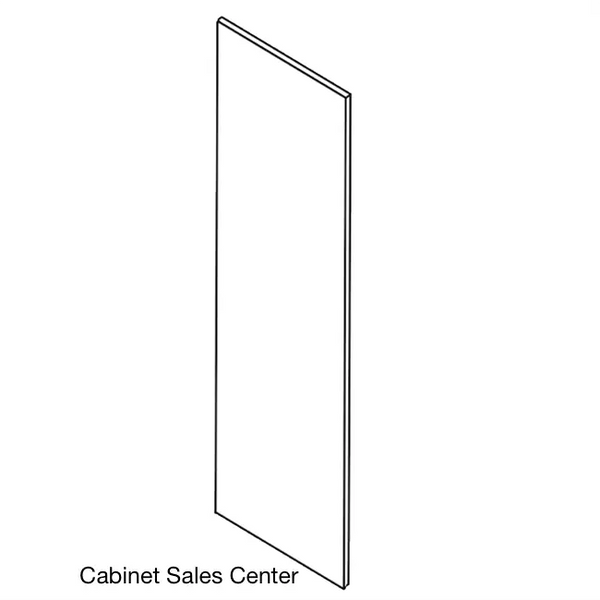 Matching Wall End Panels - Modern Gola Line | Cabinet Sales Center
