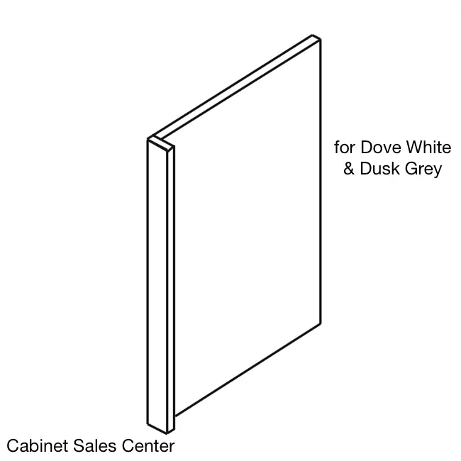 Dish Washer Return for Dove White & Dusk Grey - Modern Line - Cabinet ...