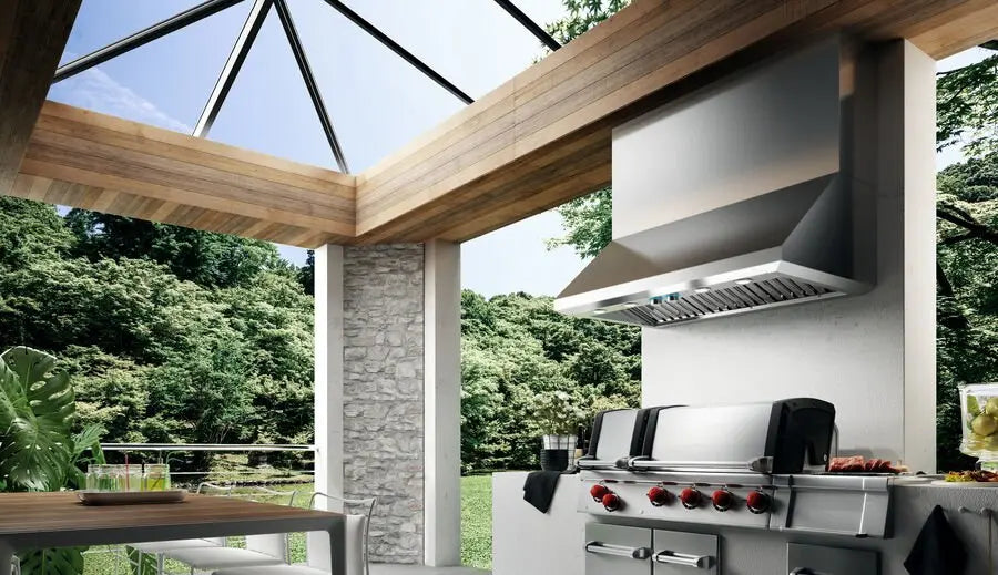 ELICA CAPRI Outdoor Wall Mount Range Hood - Cabinet Sales Center